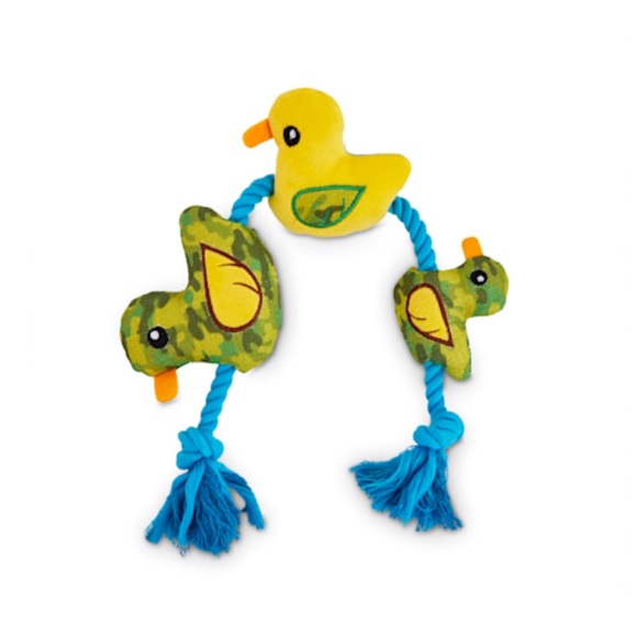 Dog | Plush Ducks In A Row Rope Dog Toy Nwt | Poshmark